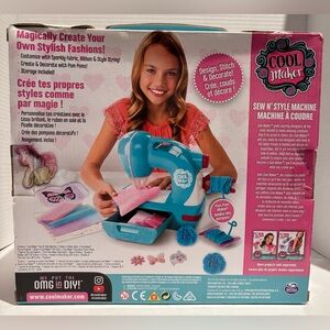 Cool Maker | Toys | New Cool Maker Sew N Style Sewing Machine With Pom ...